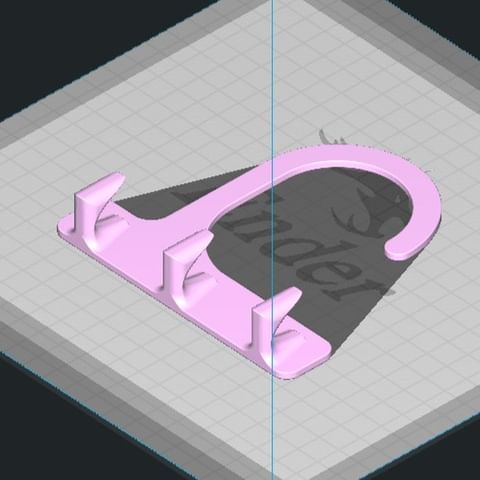 Shower/Bathroom hook by FellipeC | Download free STL model | Printables.com