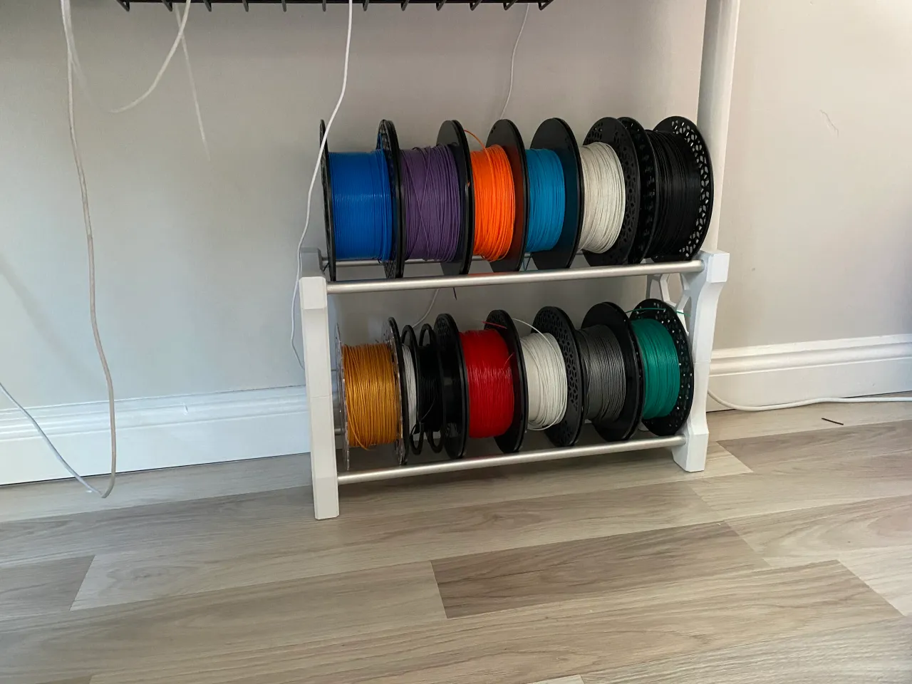 Filament Rack by BTR3D | Download free STL model | Printables.com