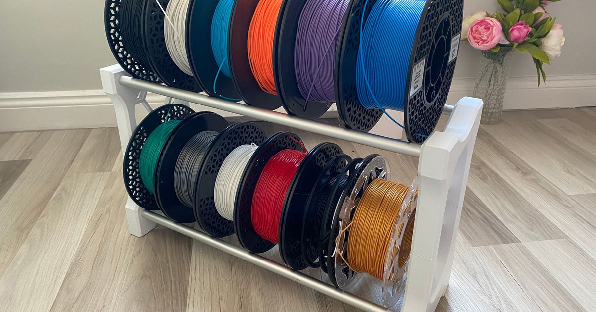 Filament Rack by BTR3D | Download free STL model | Printables.com