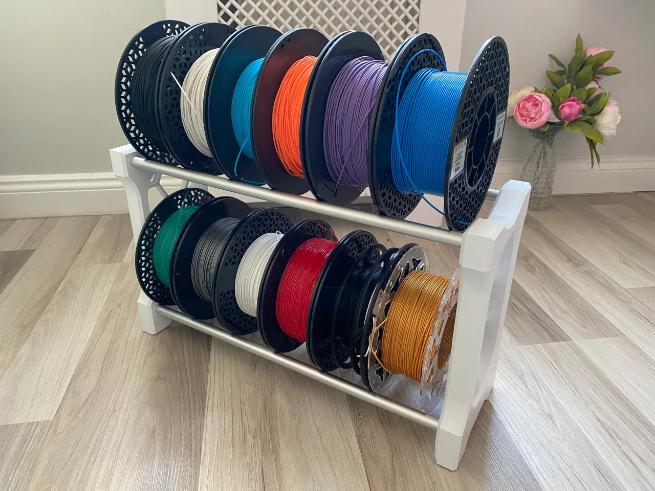 Filament Rack by BTR3D | Download free STL model | Printables.com