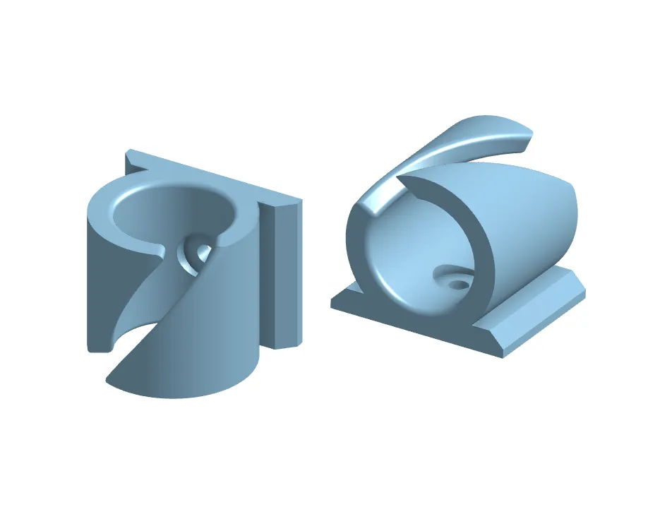 Cable/Wire Guide for Moving Wire by kaje | Download free STL model ...