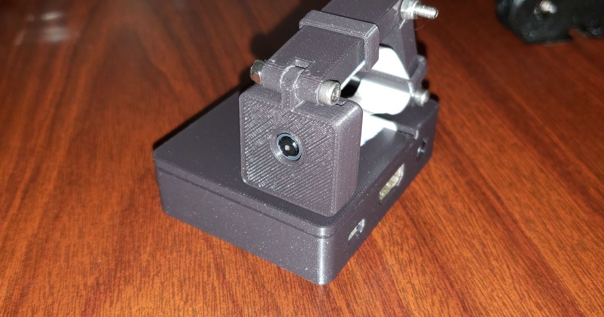 Raspberry Pi 3A+ Case with Camera Arm by sauces1313 | Download free STL ...