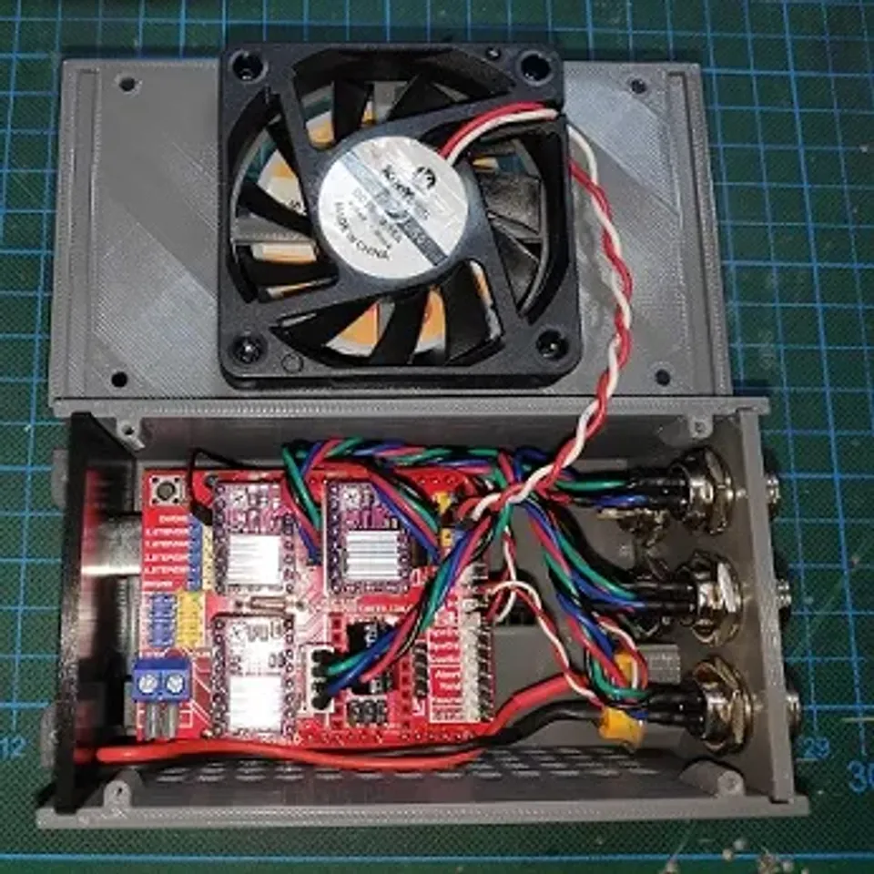 Arduino Cnc Shield Case By Araymbox Download Free Stl Model