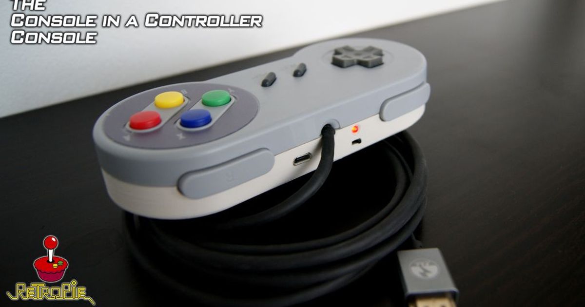 GamePi XS - SNES Pi Zero by araymbox | Download free STL model ...