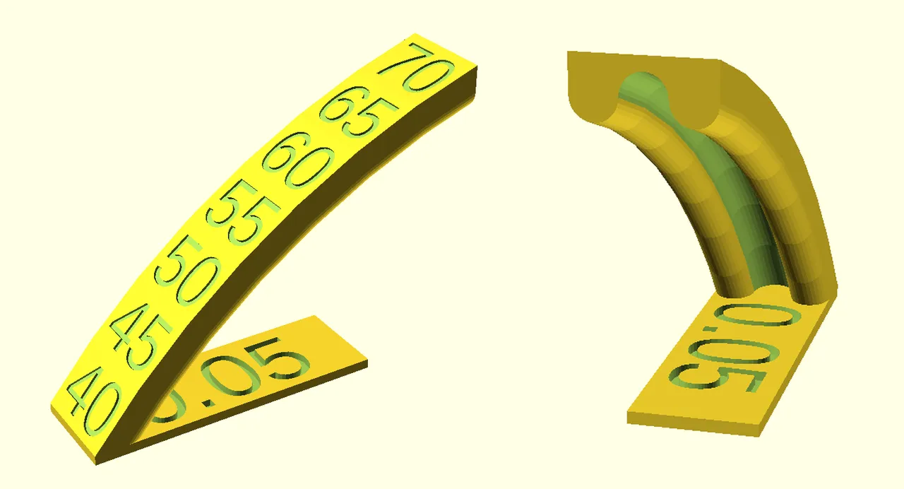 Customizable overhang test by SE | Download free STL model | Printables.com
