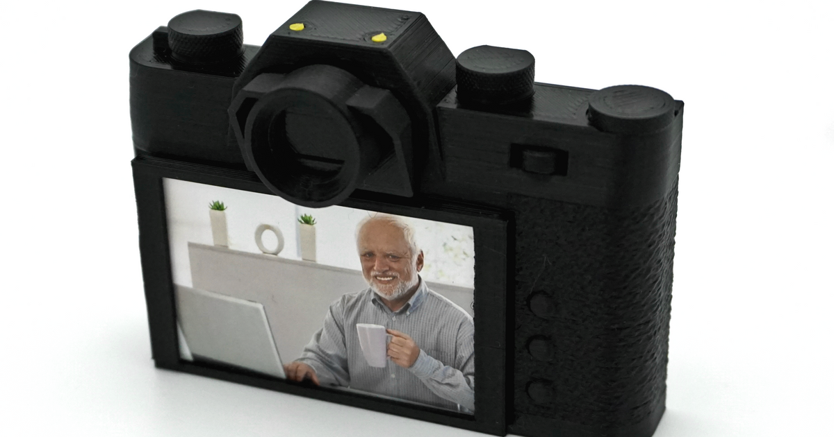 small picture frame - camera body - (3x4,5 cm pictures) by JustTry ...