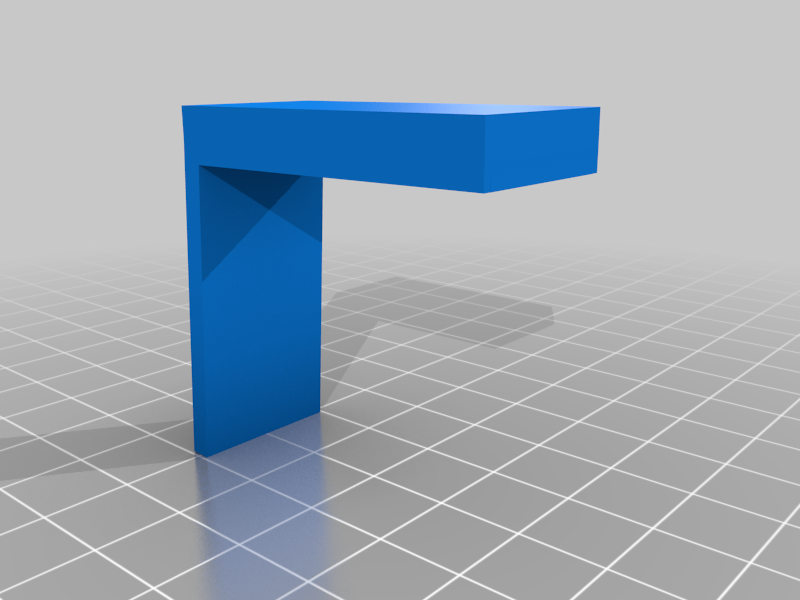 Center Monitor Webcam Support by Calm | Download free STL model ...
