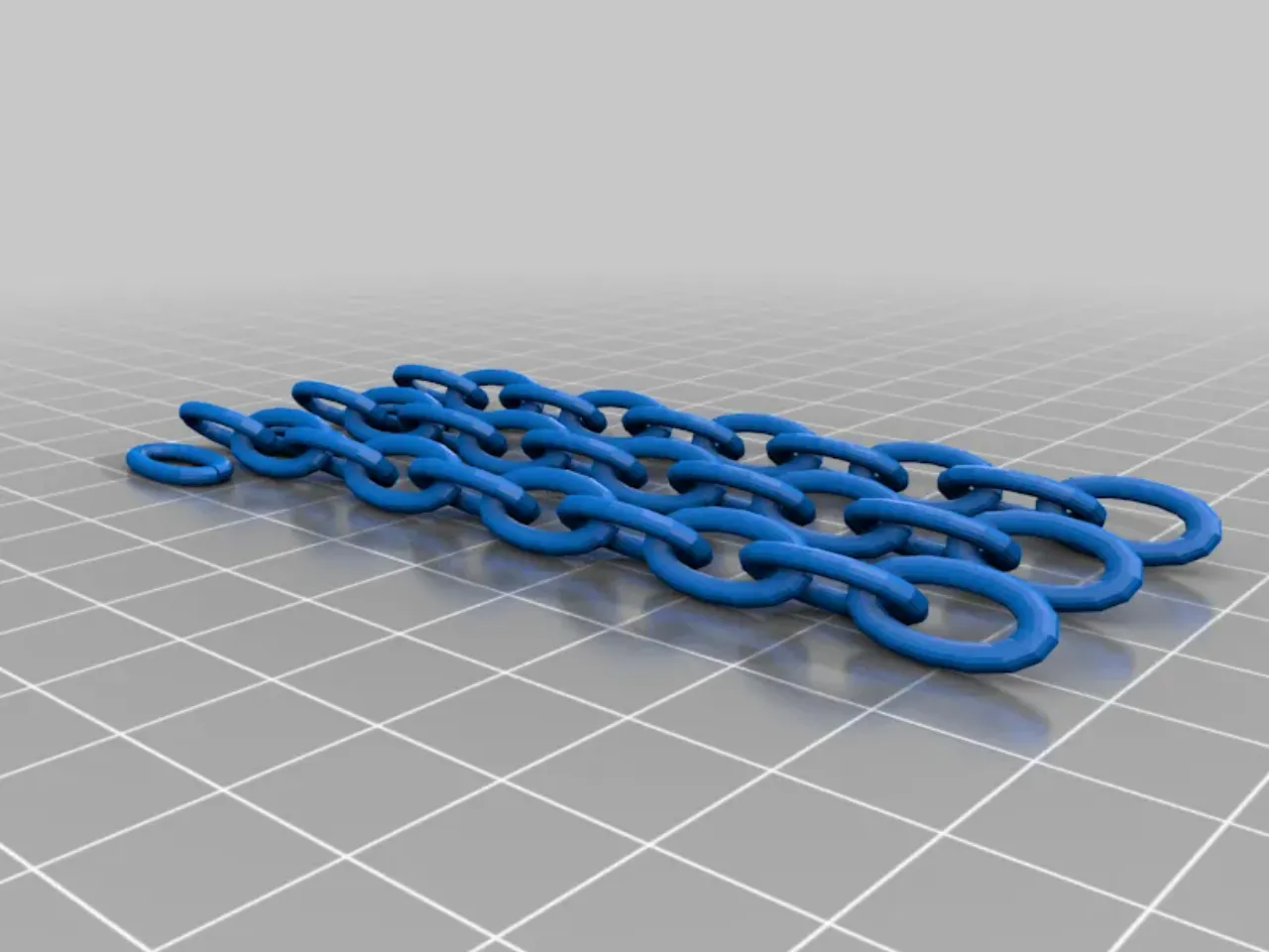 Small print in place chain links by Horror- | Download free STL model ...