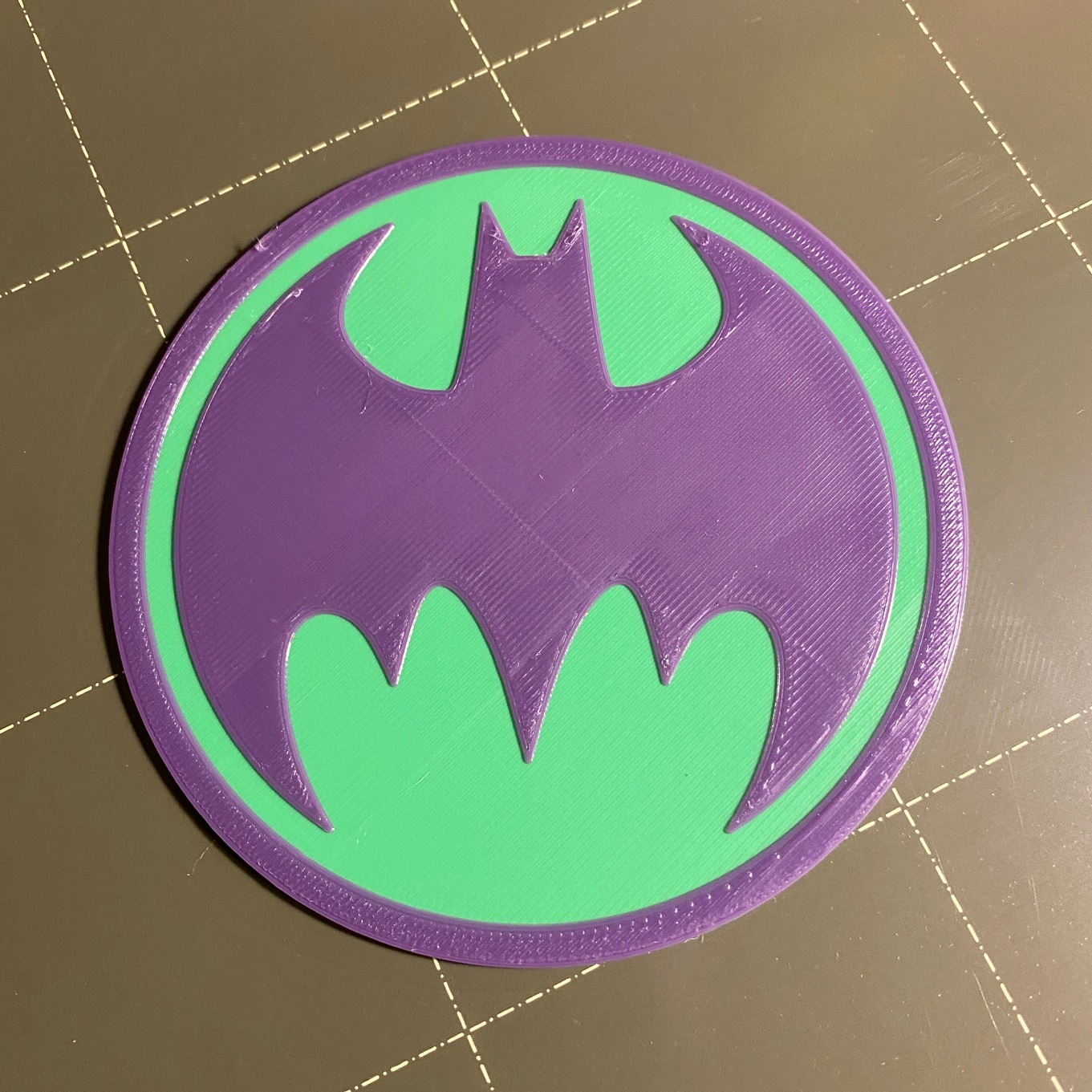 Batman Coaster by nerdyviews | Download free STL model | Printables.com