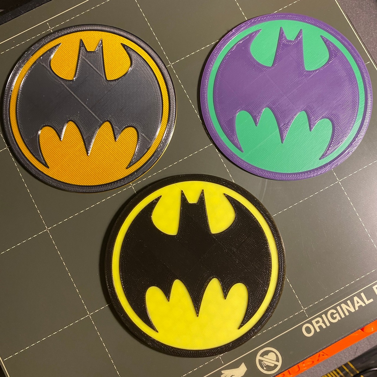 Batman Coaster by nerdyviews | Download free STL model | Printables.com