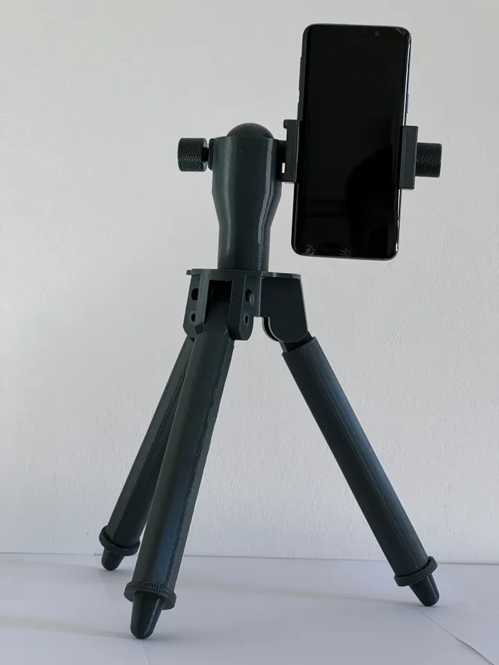 Tripod for Phones (100% 3D-printable) by Sven Brähmer | Download free ...