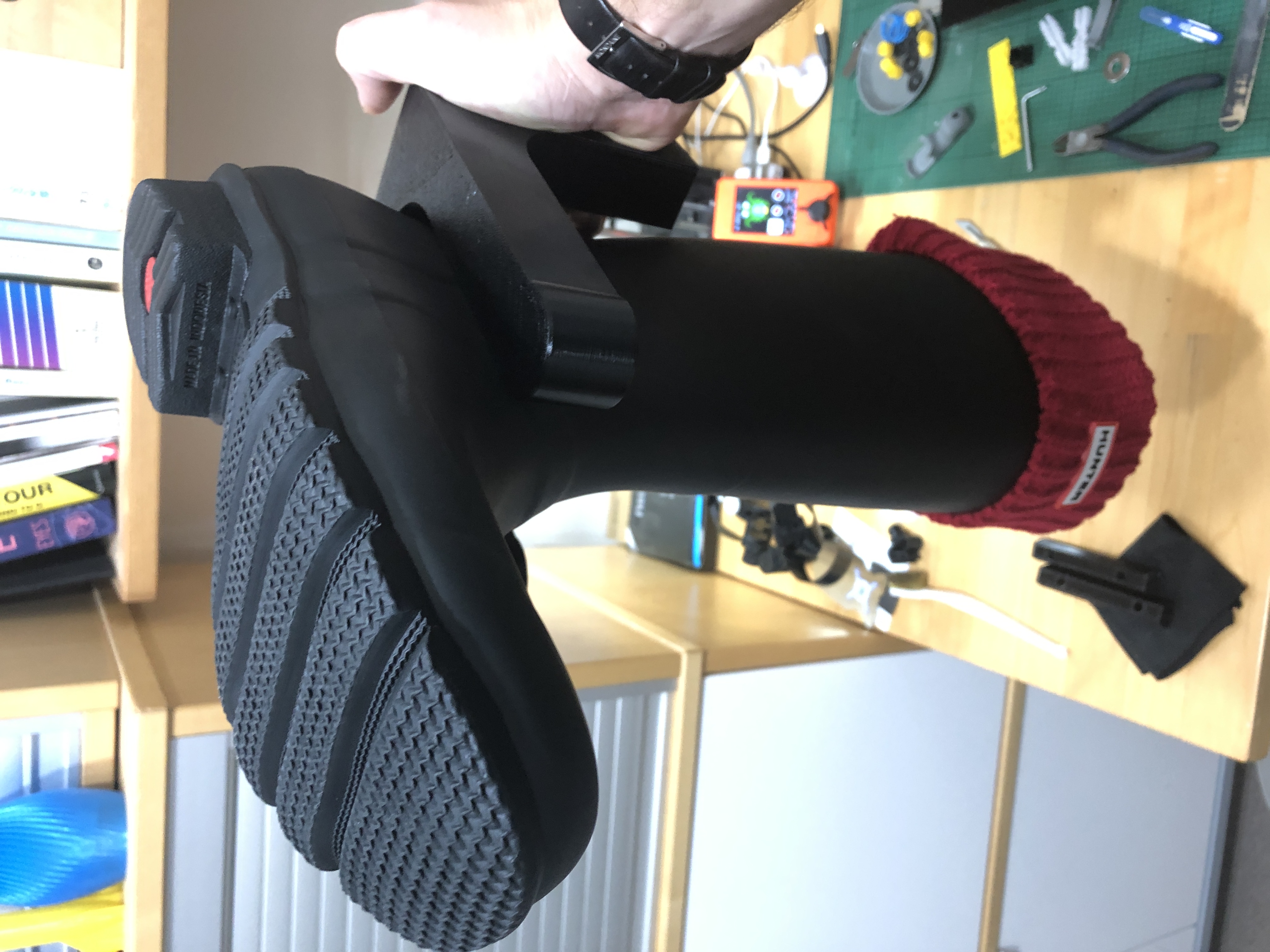 Boot hanger by rActive Design | Download free STL model | Printables.com