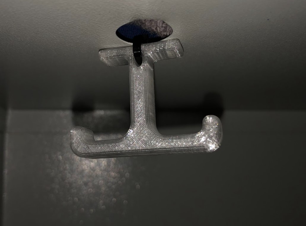 Hook mounting cable zip ties by Alexeyvik | Download free STL model ...
