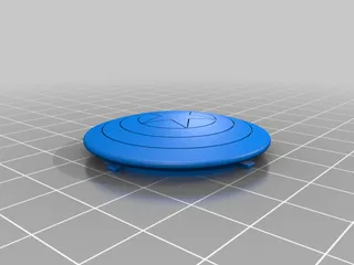 Multi Color Captain America Pop Socket by Dan | Download free STL model ...