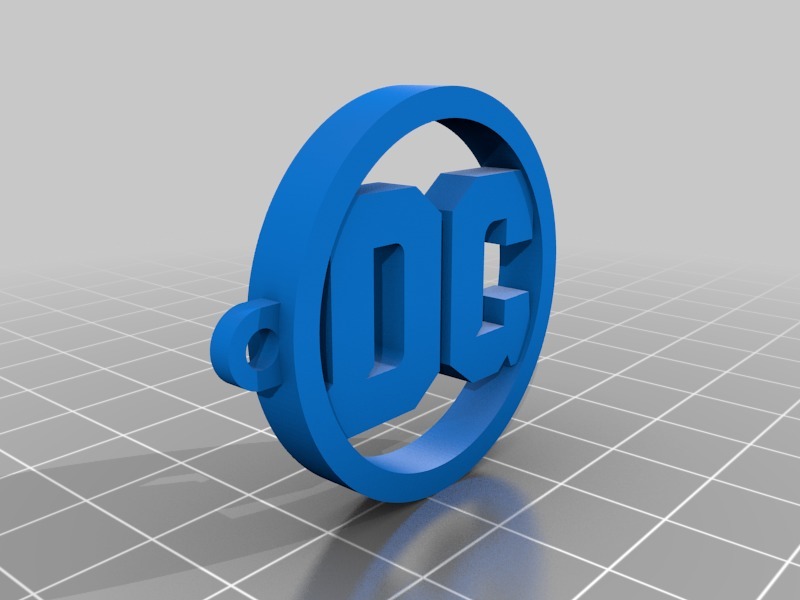 DC Comics Keychain by rhynes | Download free STL model | Printables.com