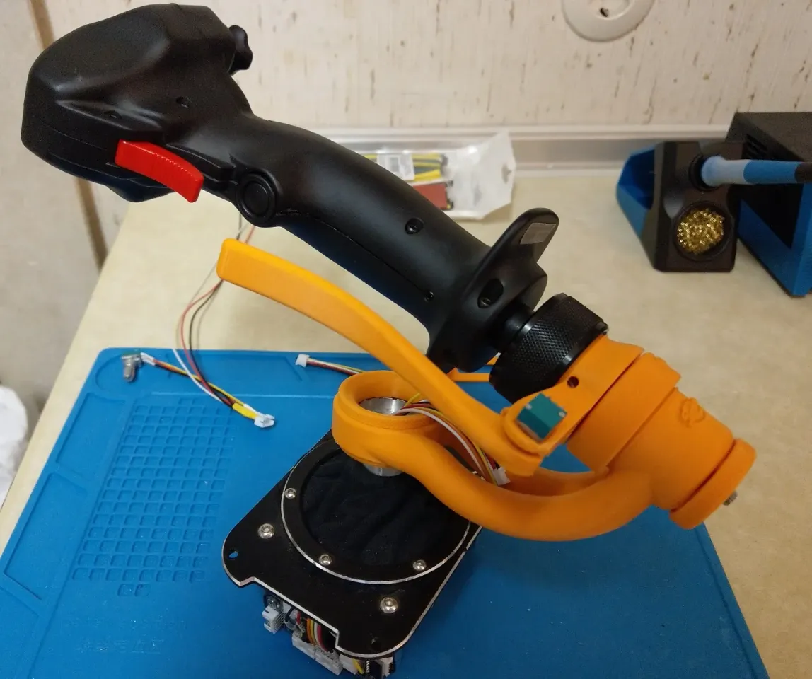 Angled Adaptor for Virpil/Thrustmaster Joystick by Joker_G | Download ...