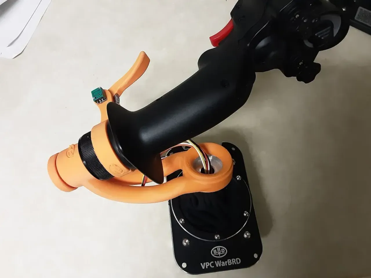 Angled Adaptor for Virpil/Thrustmaster Joystick by Joker_G | Download ...
