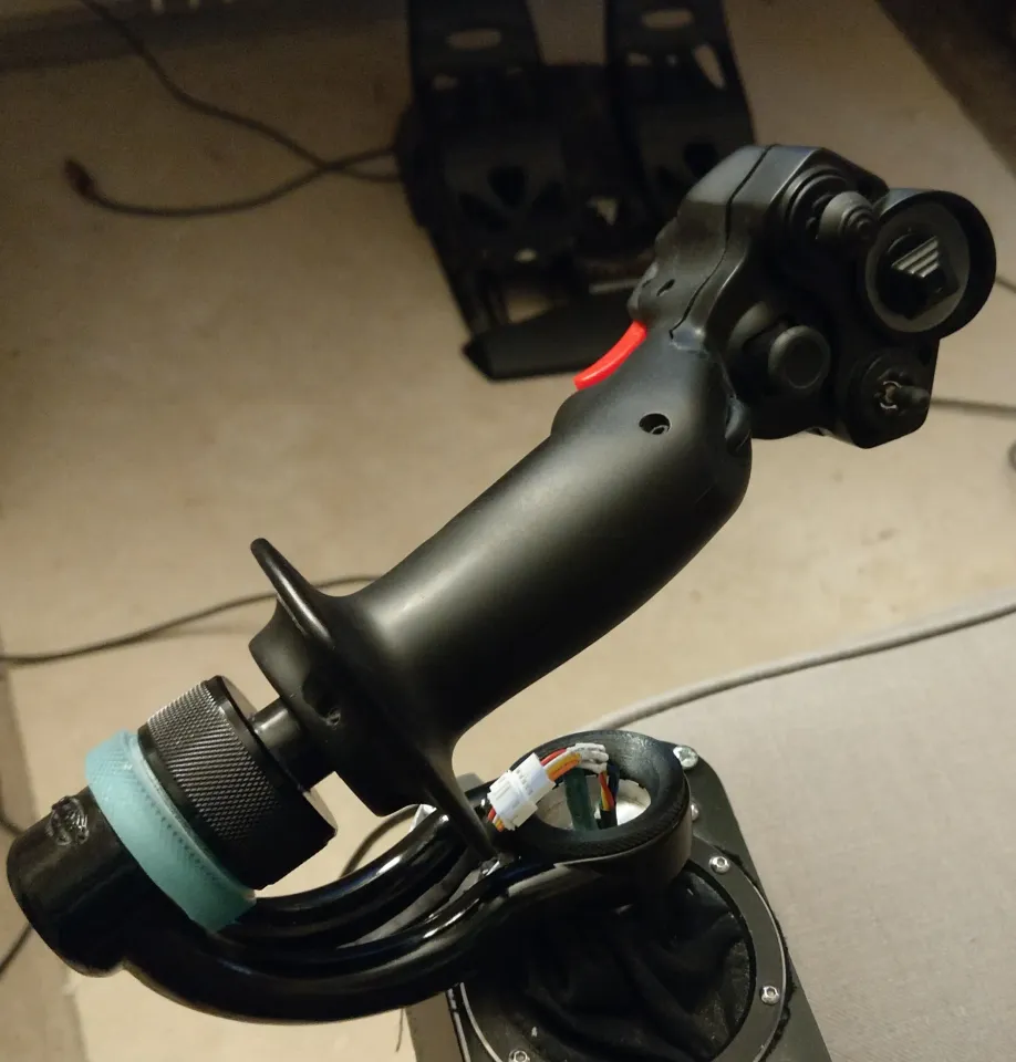 Angled Adaptor for Virpil/Thrustmaster Joystick by Joker_G | Download ...