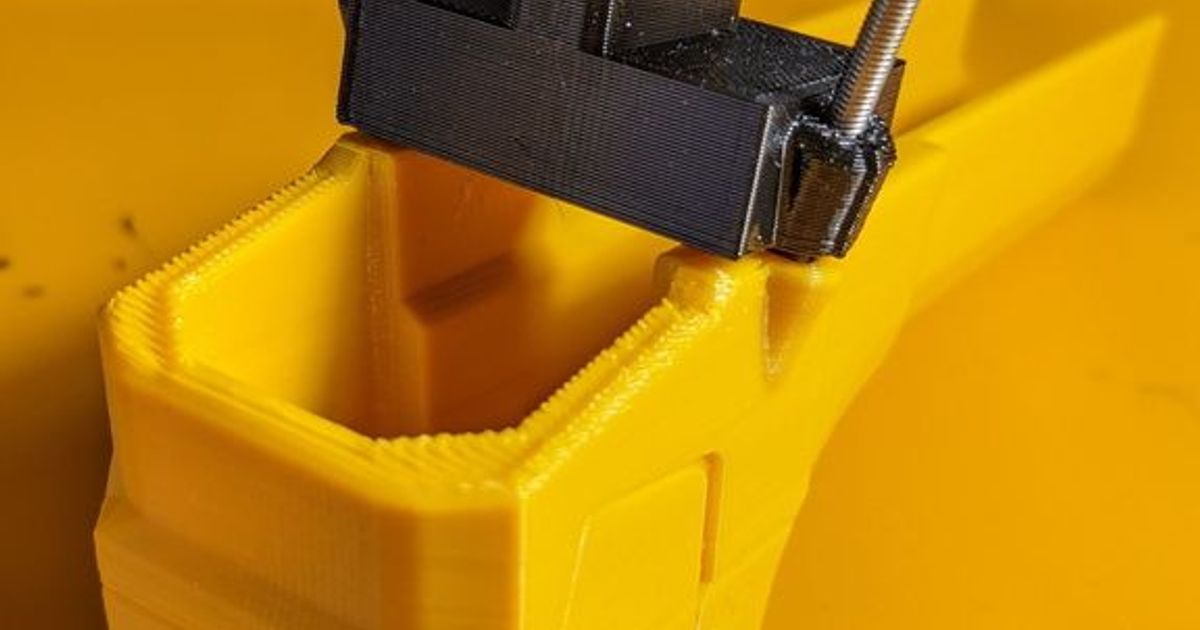 Nerf Gecko 2.0 Frame Heat Insert Jig by Taffert Designs | Download free ...