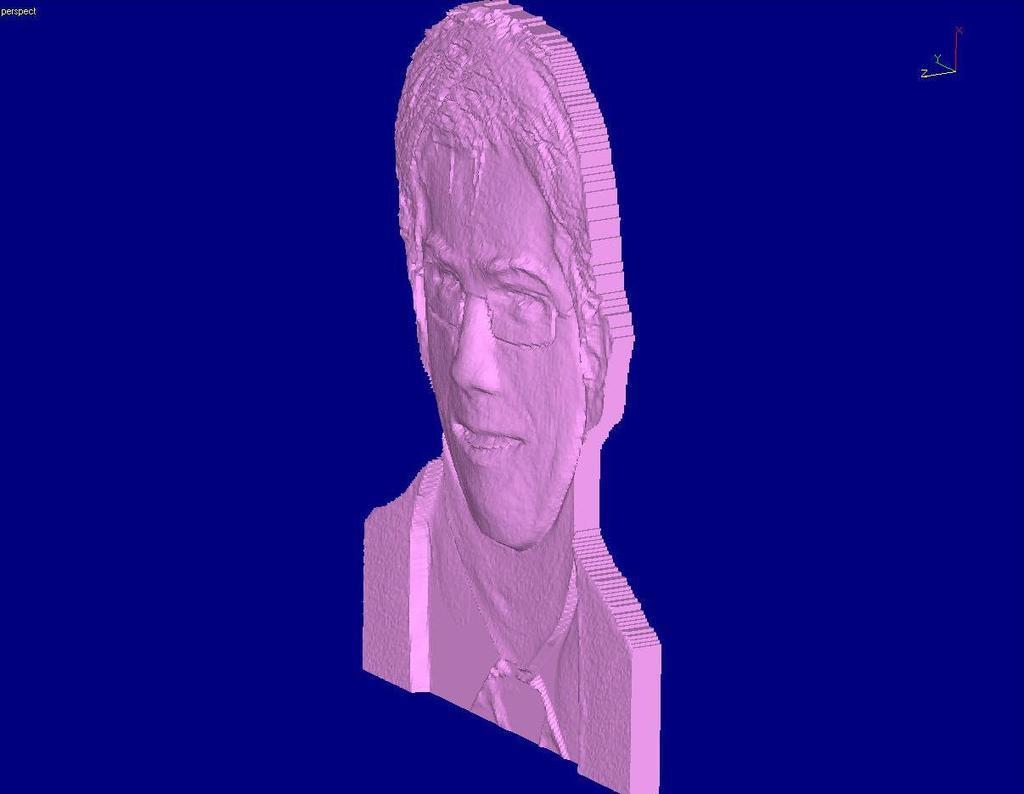 3D Face - Color Cameo by Taffert Designs | Download free STL model ...