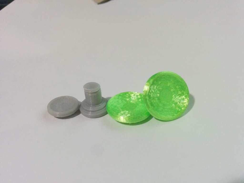 Textured Concaved Fidget Caps by Timmy Turner | Download free STL model ...