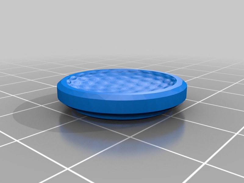 Textured Concaved Fidget Caps by Timmy Turner | Download free STL model ...