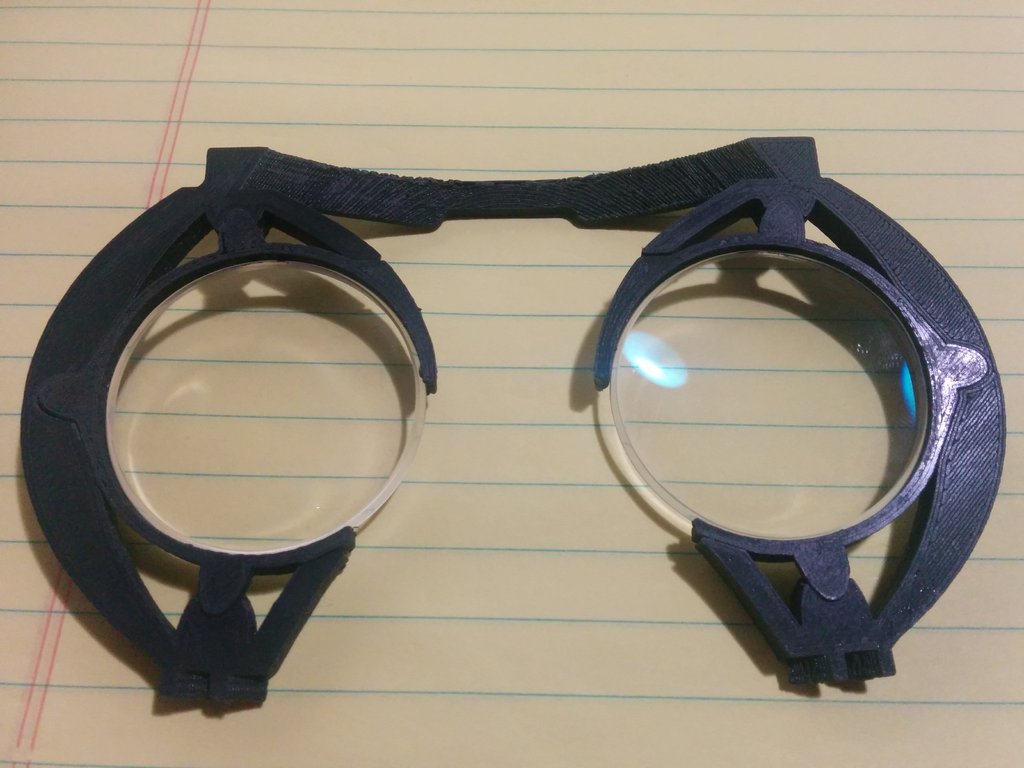 Oculus Rift CV1 Prescription Lens Adapter with Removable Lenses by ...