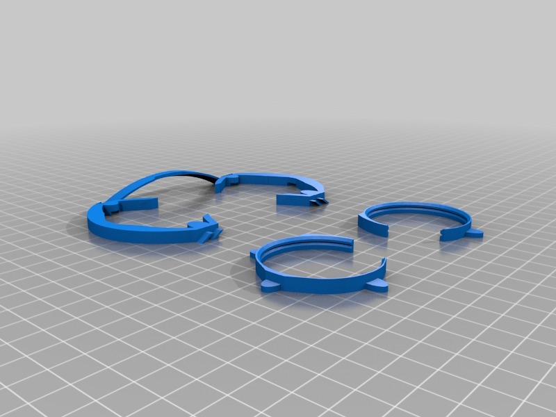 Oculus Rift CV1 Prescription Lens Adapter with Removable Lenses by ...