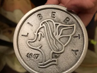 Scrooge McDuck's Lucky Number One Dime by James Cox | Download free STL ...