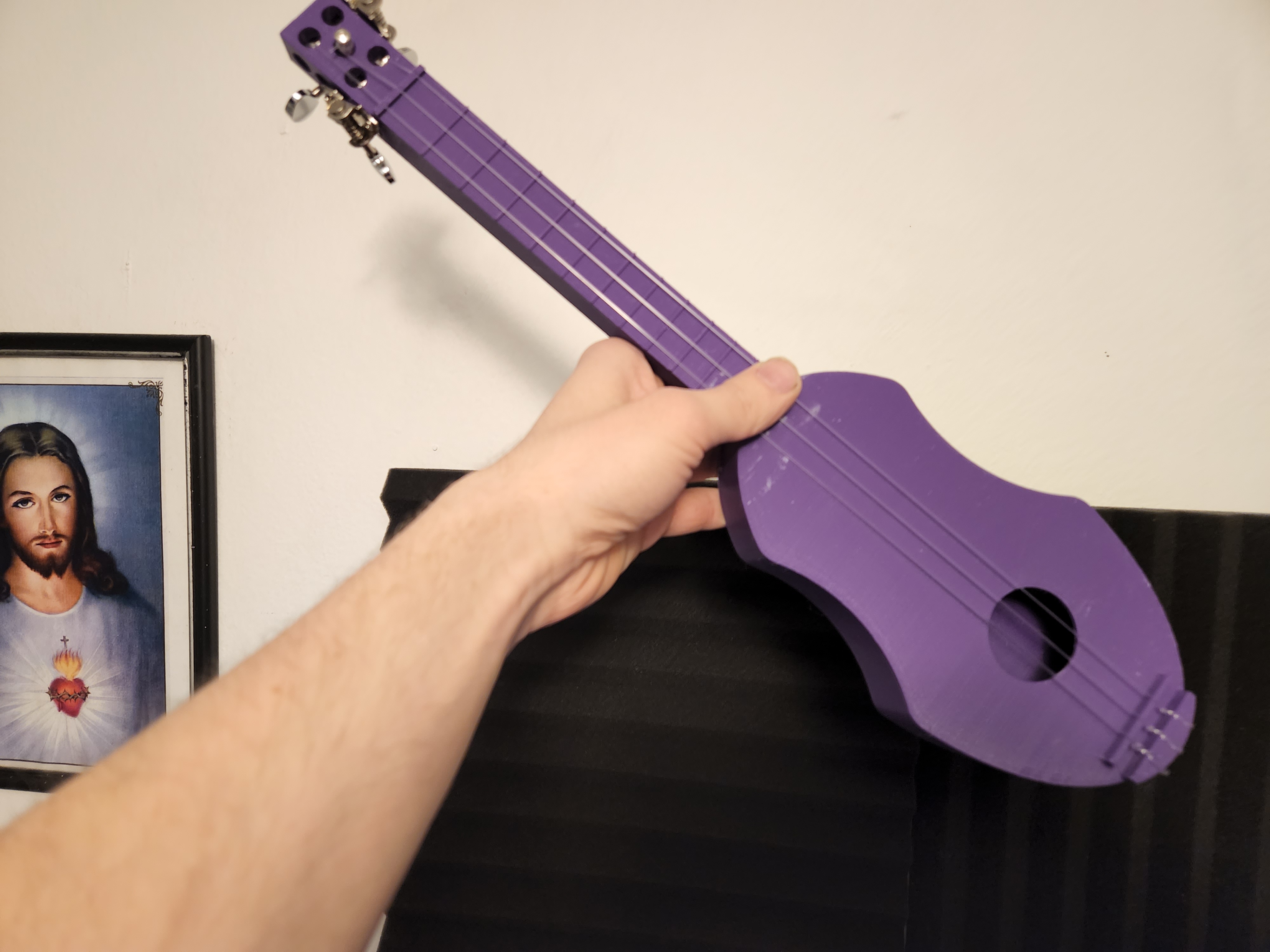 3 string ukulele-like instrument by Grhmhome | Download free STL model ...