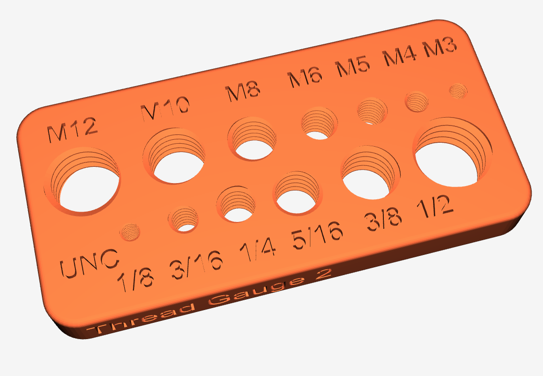 Thread Gauge 2 by Darrens Workshop | Download free STL model ...