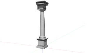 Tuscan column by firestorm | Download free STL model | Printables.com