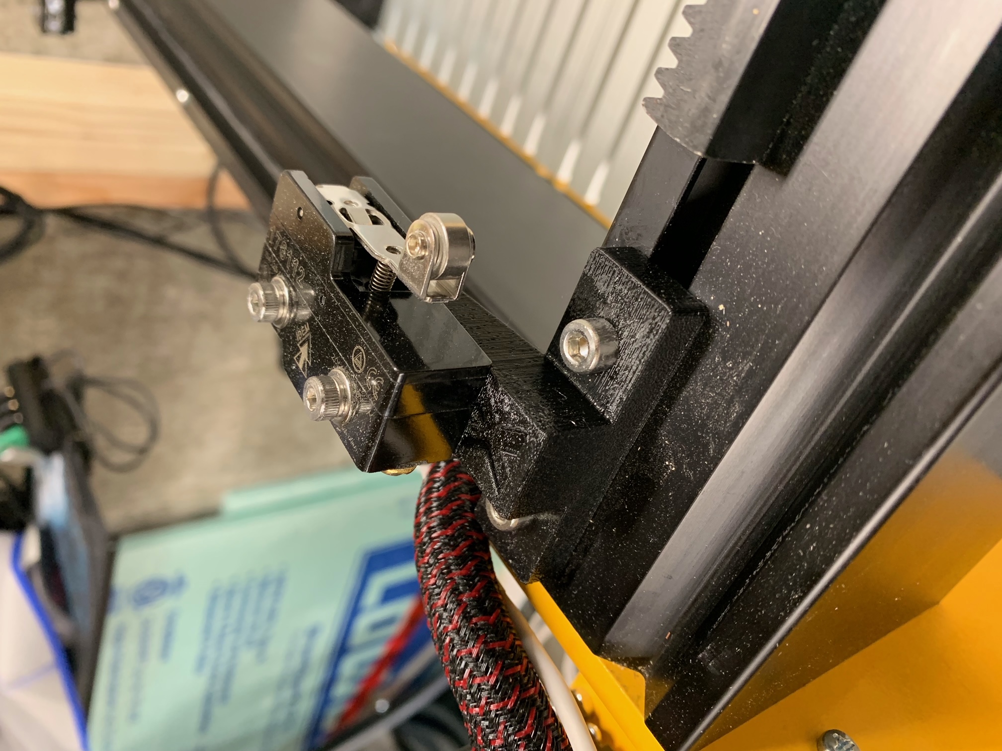 Automation Direct Limit Switch brackets for MillRight CNC Mega V. by ...