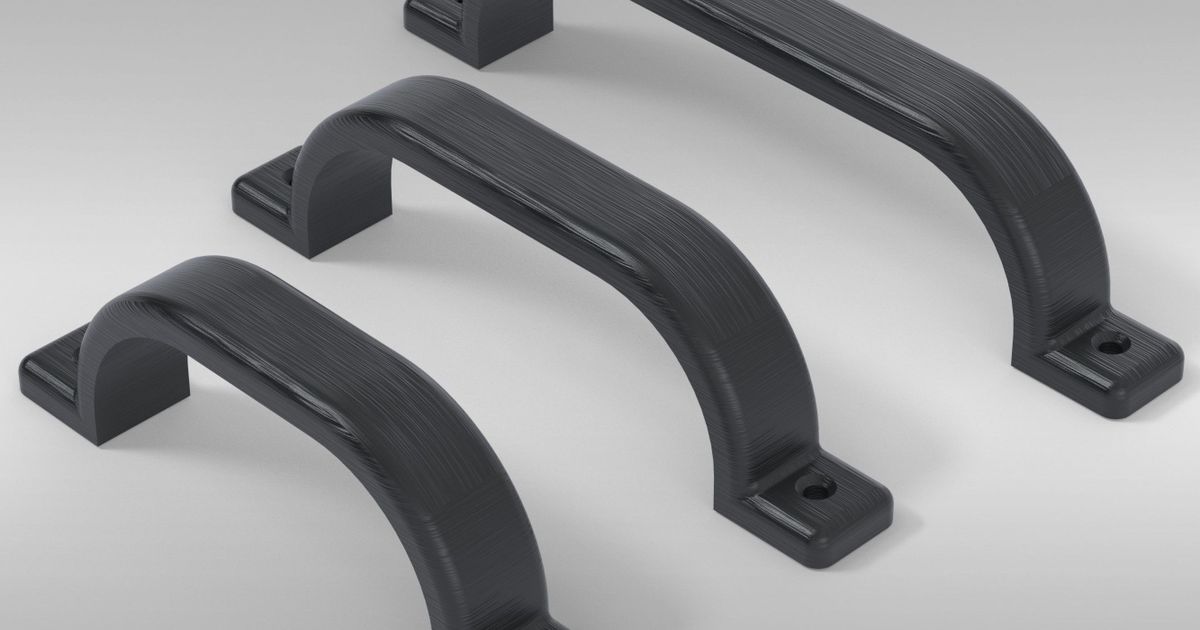 General, simple handles by 3Diddy | Download free STL model ...