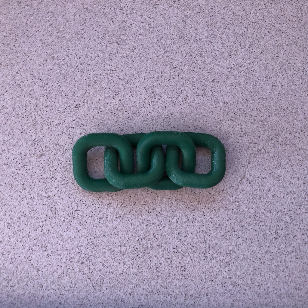 Simple squarish link chain by mscalora | Download free STL model ...