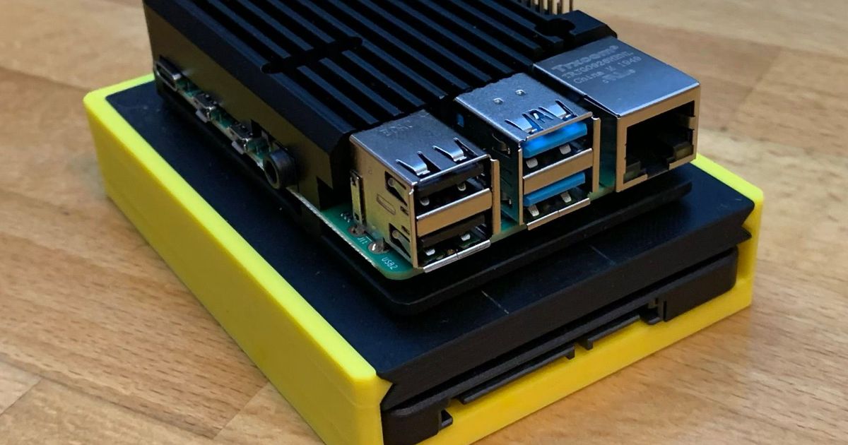 Raspberry Pi SSD box by fns720 | Download free STL model | Printables.com