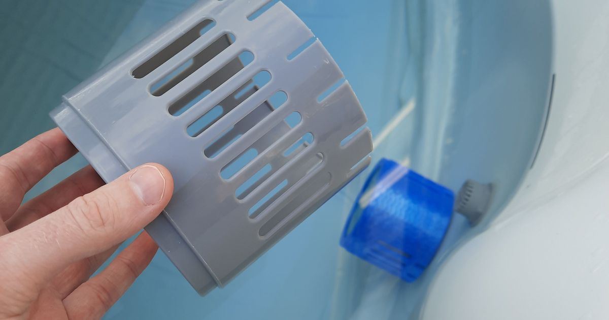 Aqua Spa Filter Housing by B3D_Printing | Download free STL model ...