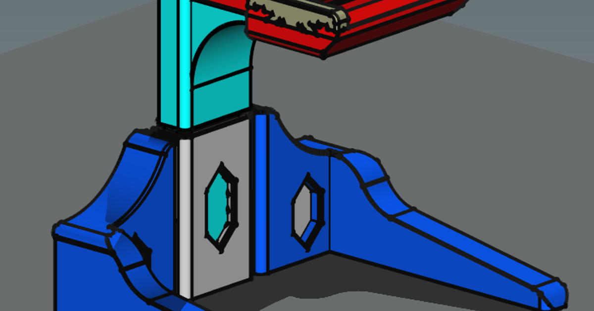 Phone stand for scanning A4 paper por szprusa | Descargar modelo STL ...