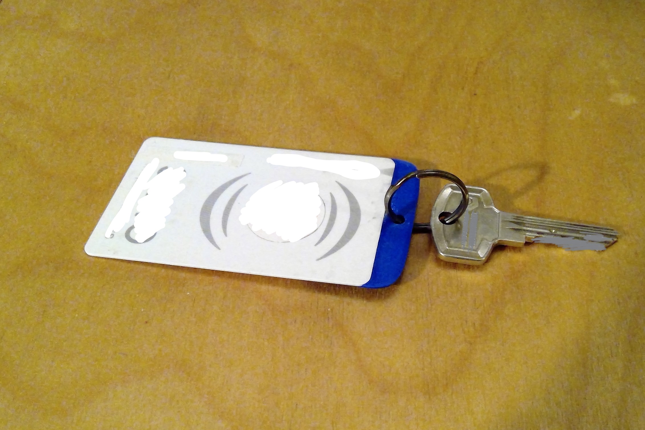 Card holder, keycard keychain adapter by MaxGyver | Download free STL ...