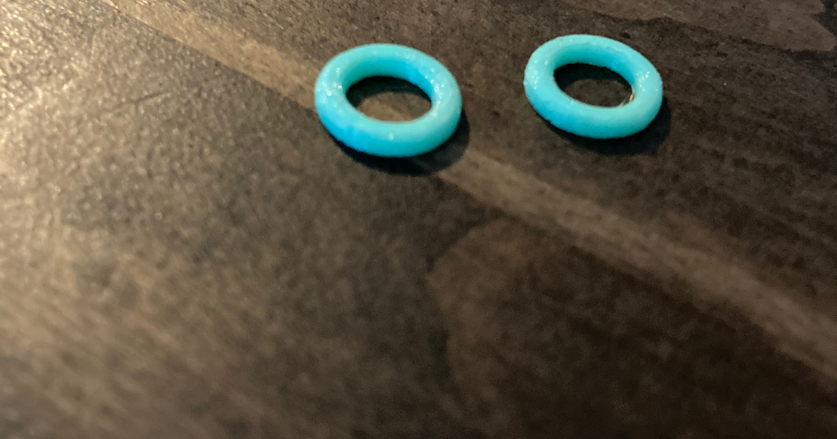 Parametric O-Ring by T-MAN | Download free STL model | Printables.com