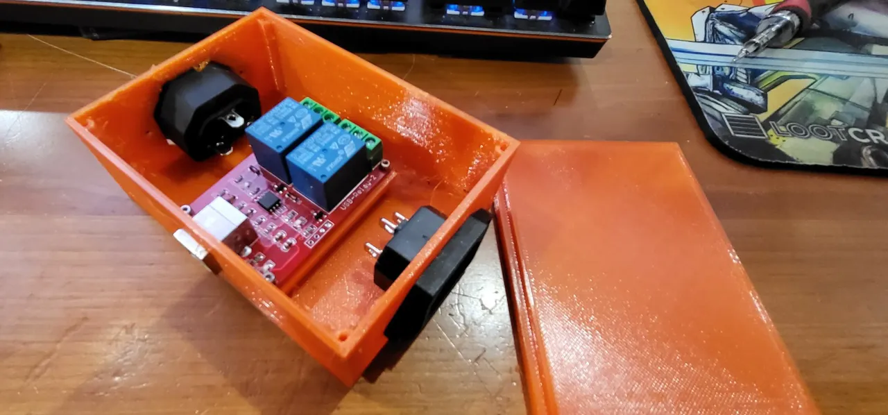 USB 2 Relay box by ScruffyOrc | Download free STL model | Printables.com