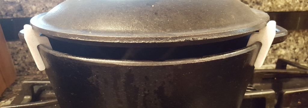 Cast Iron Dutch Oven / Frying Pan Lid Spacer by SkippyMcSlappyPants ...