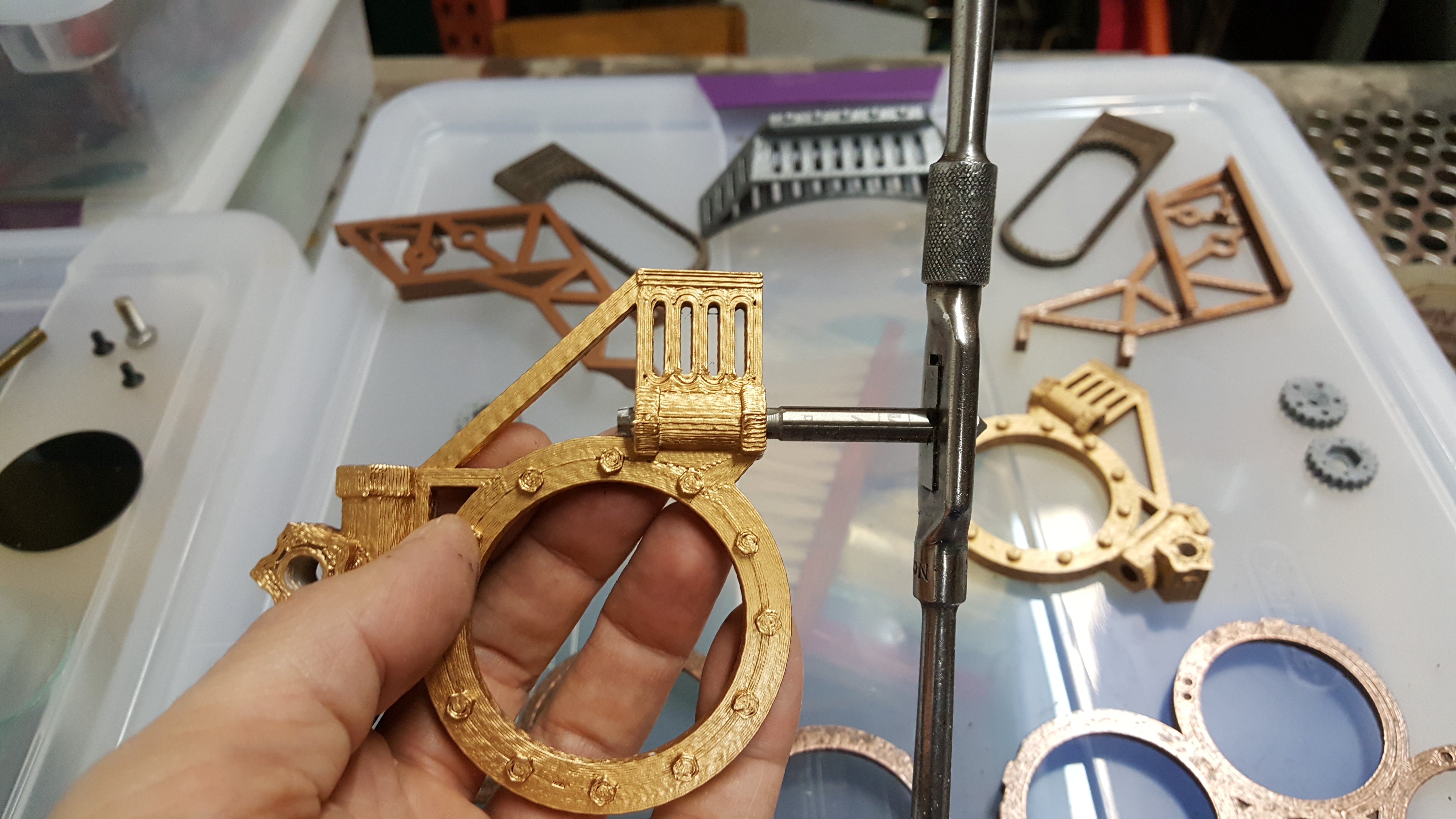 Steampunk style shop goggles by TickTock | Download free STL model ...