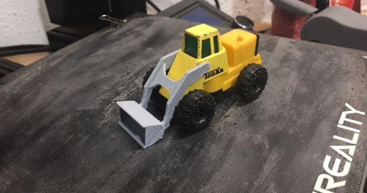 Replacement Bucket for Tonka Front Loader by Grossmiller | Download ...