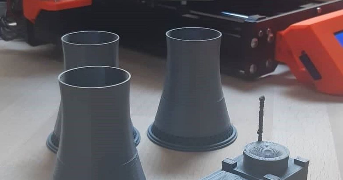 JE Temelín por Jan Daněk | Descargar modelo STL gratuito | Printables.com