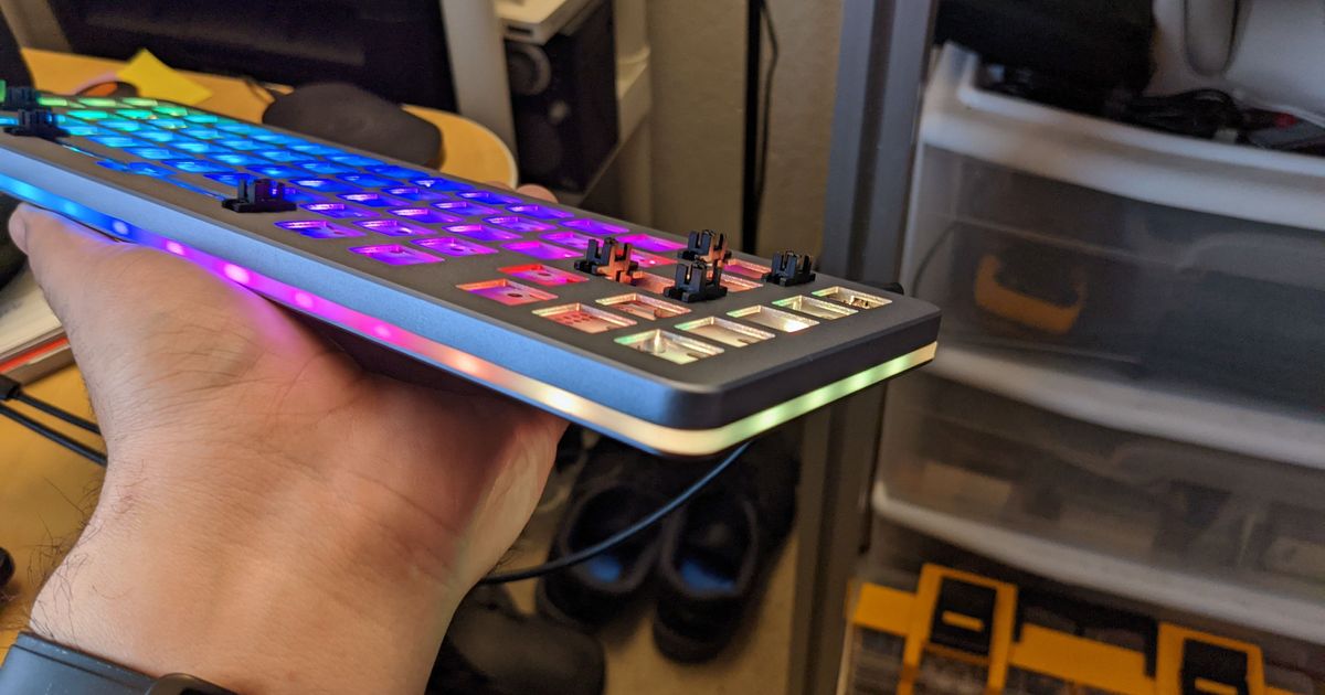 Drop ALT Mechanical Keyboard Diffuser Plate od autora revnull ...