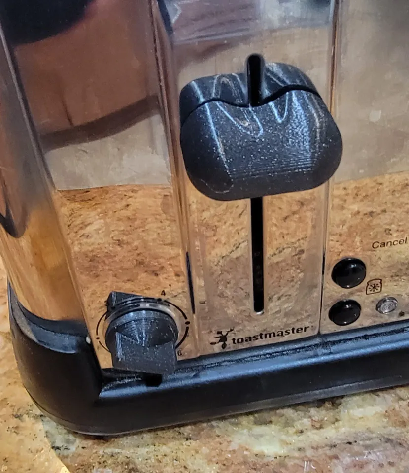 Toaster Knob by TickTock | Download free STL model | Printables.com