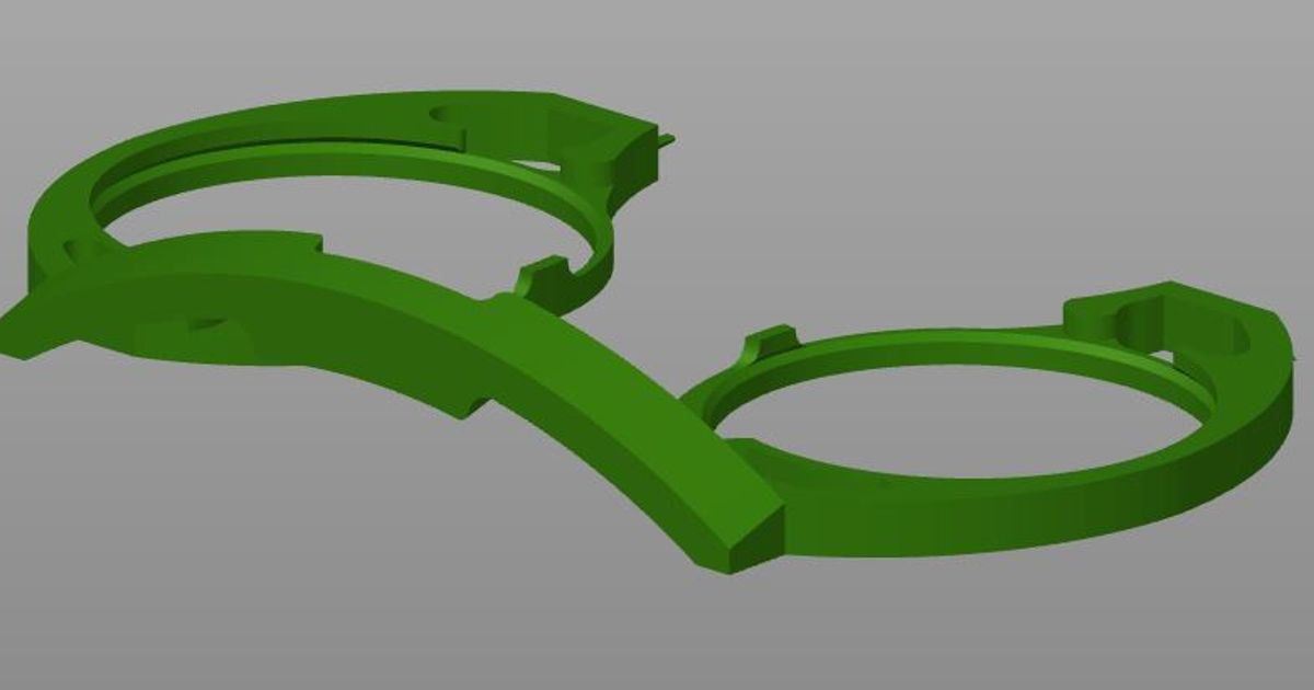 Vented Rift Lens Adapter by TickTock | Download free STL model ...