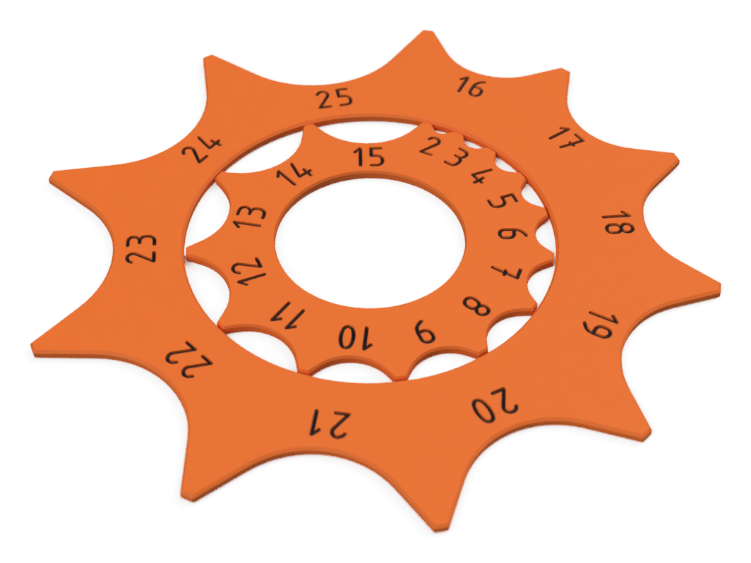 Radius Gauge Set by kh4rj0 | Download free STL model | Printables.com