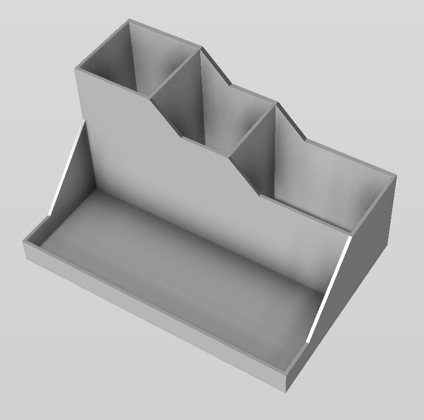 Desk Organizer by db | Download free STL model | Printables.com